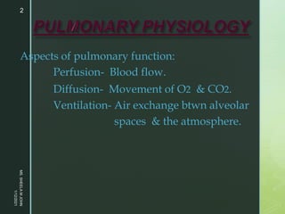 Pulmonary function test | PPT