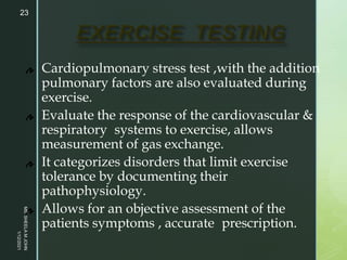 Pulmonary function test | PPT