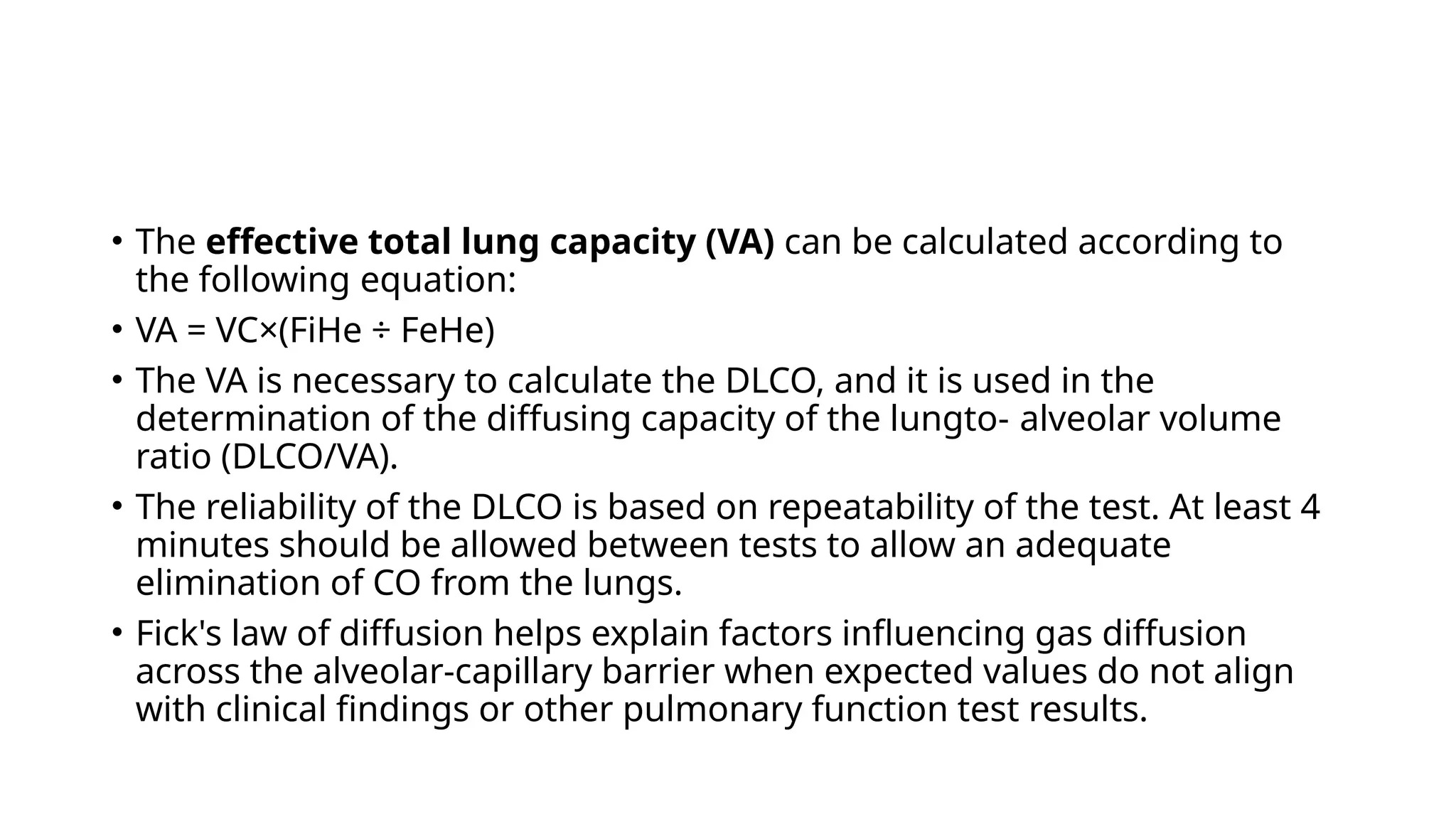 Pulmonary function test.pptx spirometry and dlco | PPTX