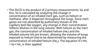 Pulmonary function test.pptx spirometry and dlco | PPTX