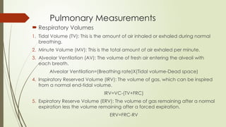 PULMONARY FUNCTION TEST- Construction and Working Principle | PPTX