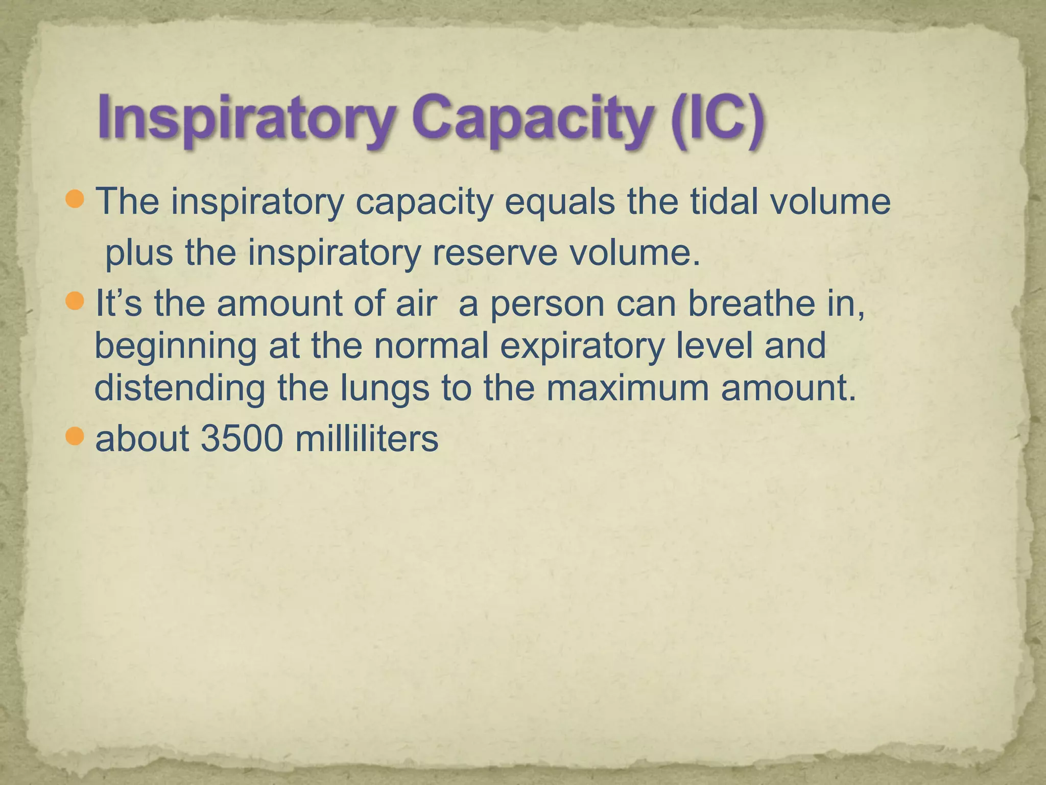 Pulmonary function testing | PPT