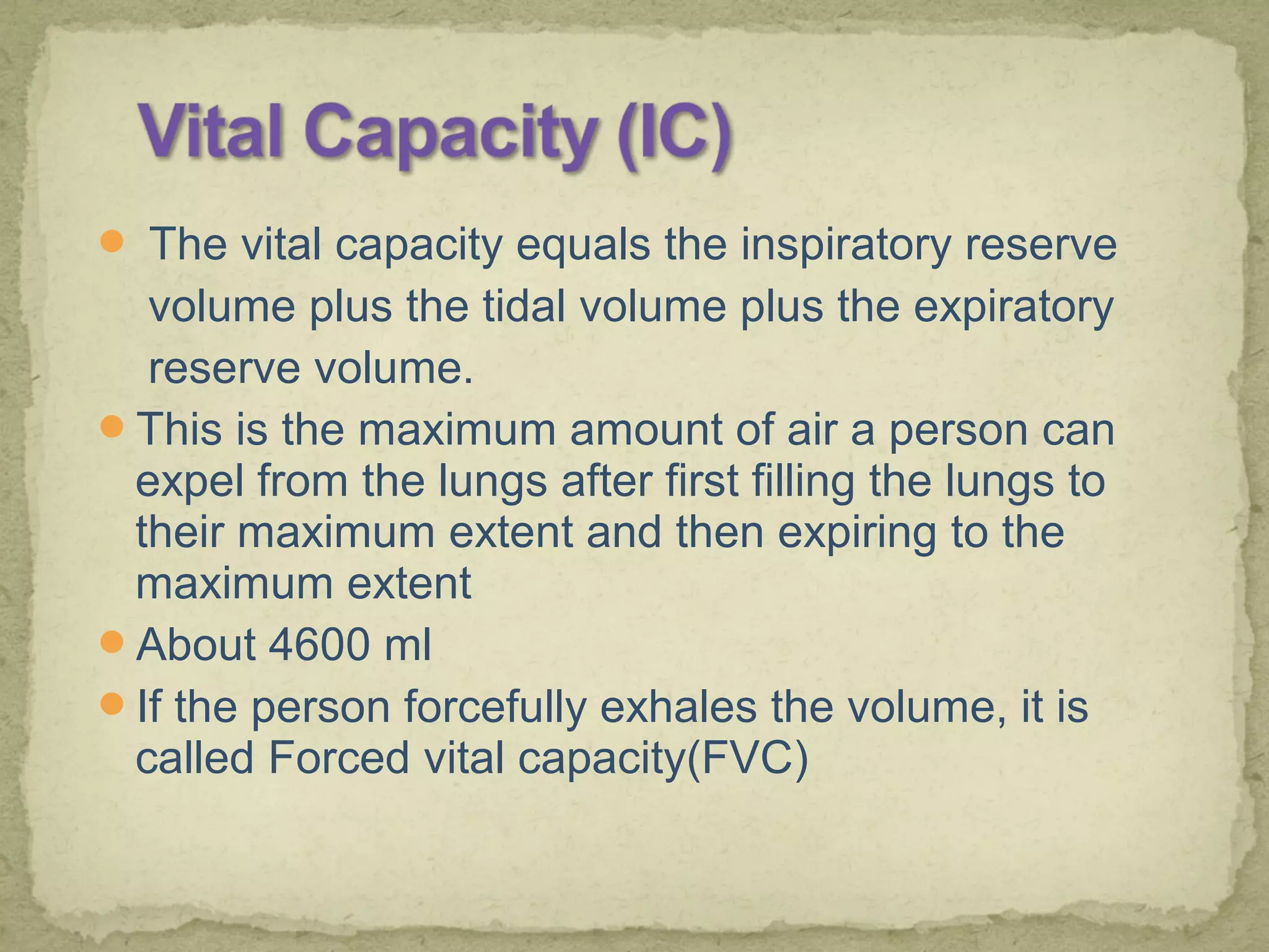 Pulmonary function testing | PPT