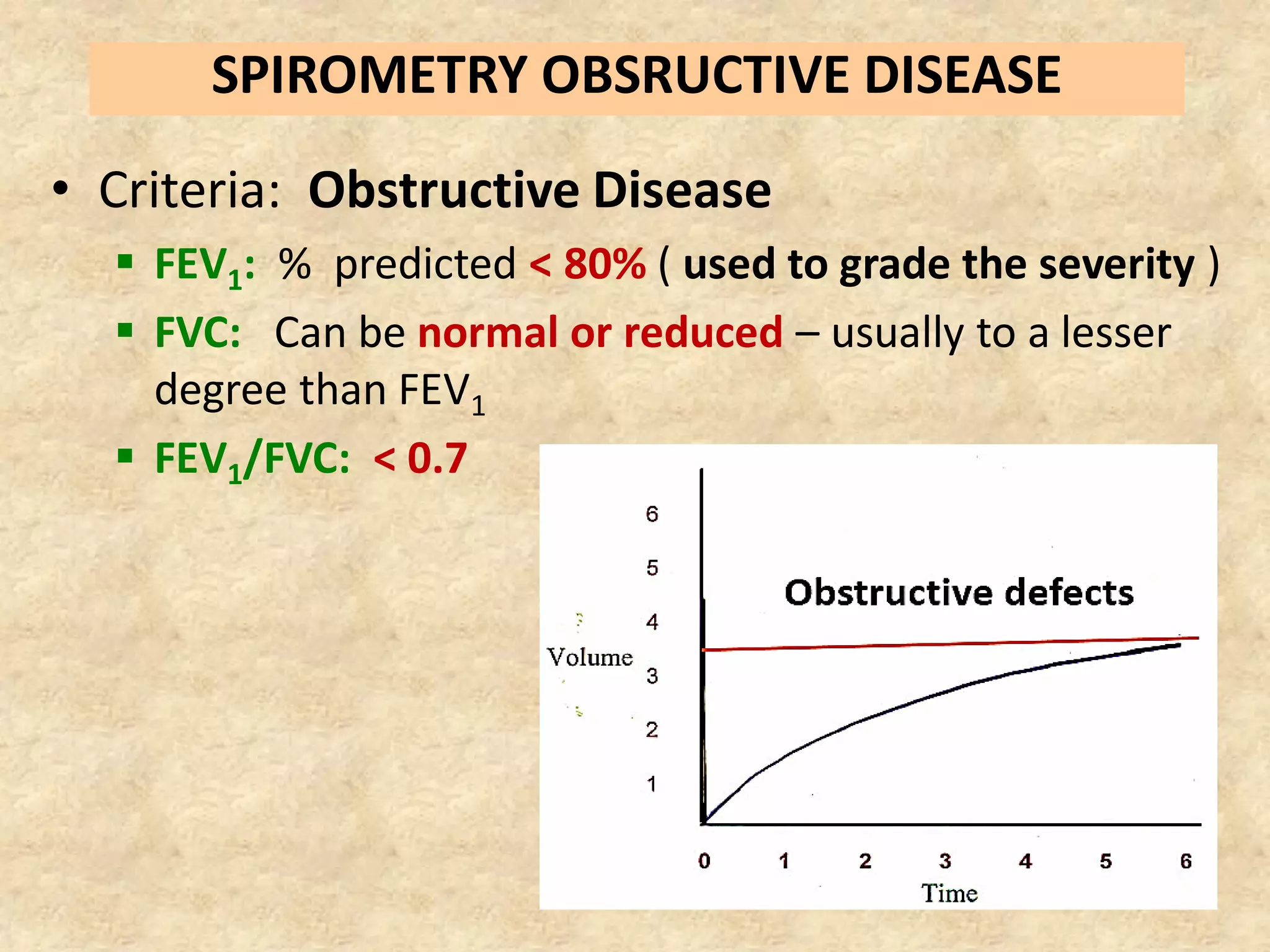 Pulmonary function testing (spirometry ) | PDF