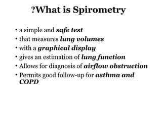 Pulmonary function tests | PPT
