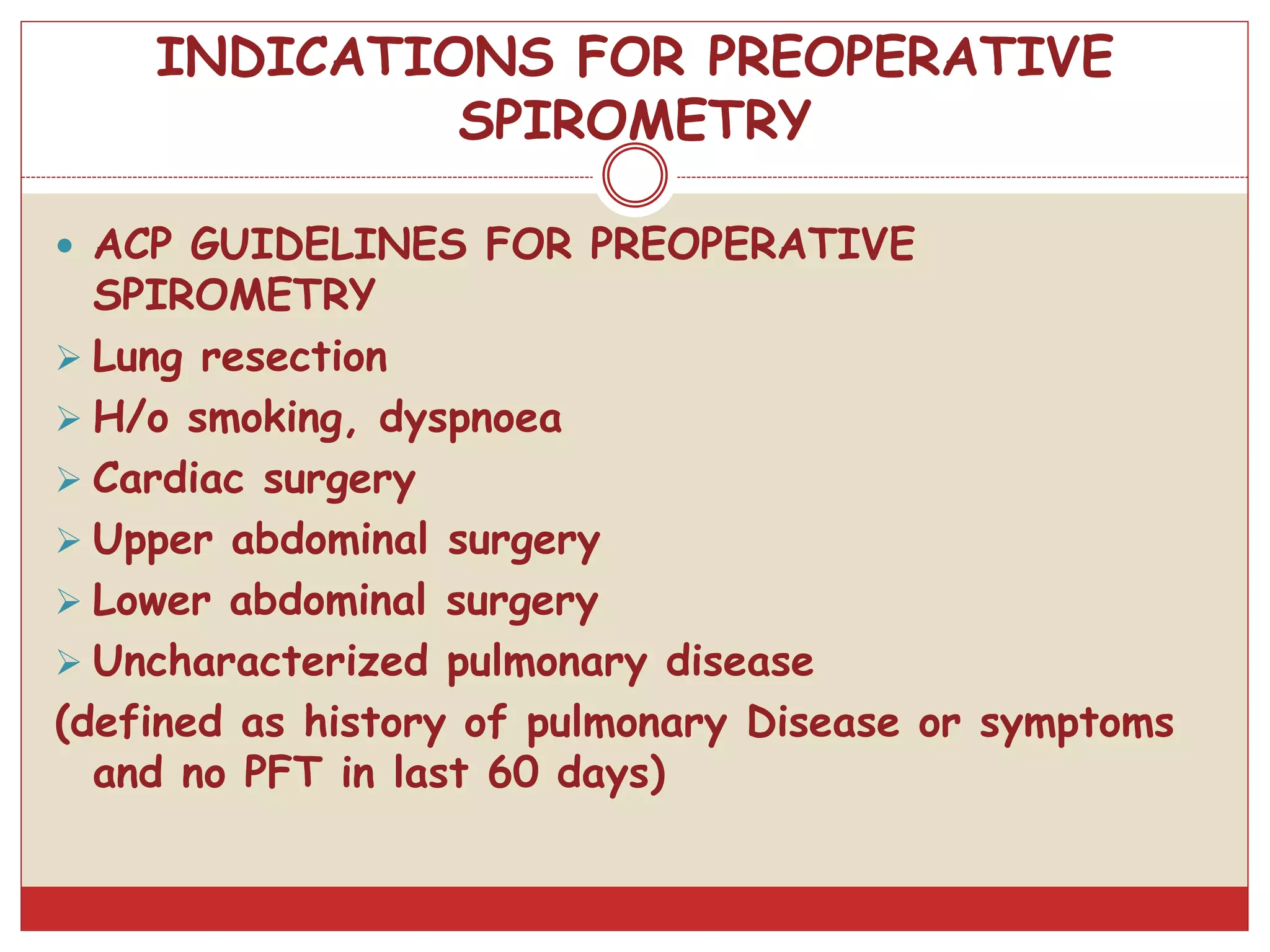 Pulmonary function test | PDF