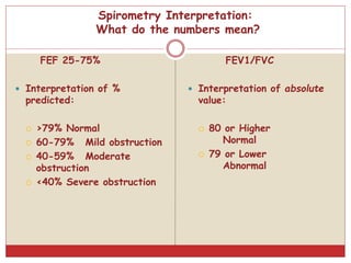 Pulmonary function test | PPT