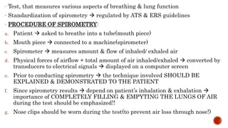 Pulmonary function tests: A brief Insight- By RxVichuZ! :) | PPTX
