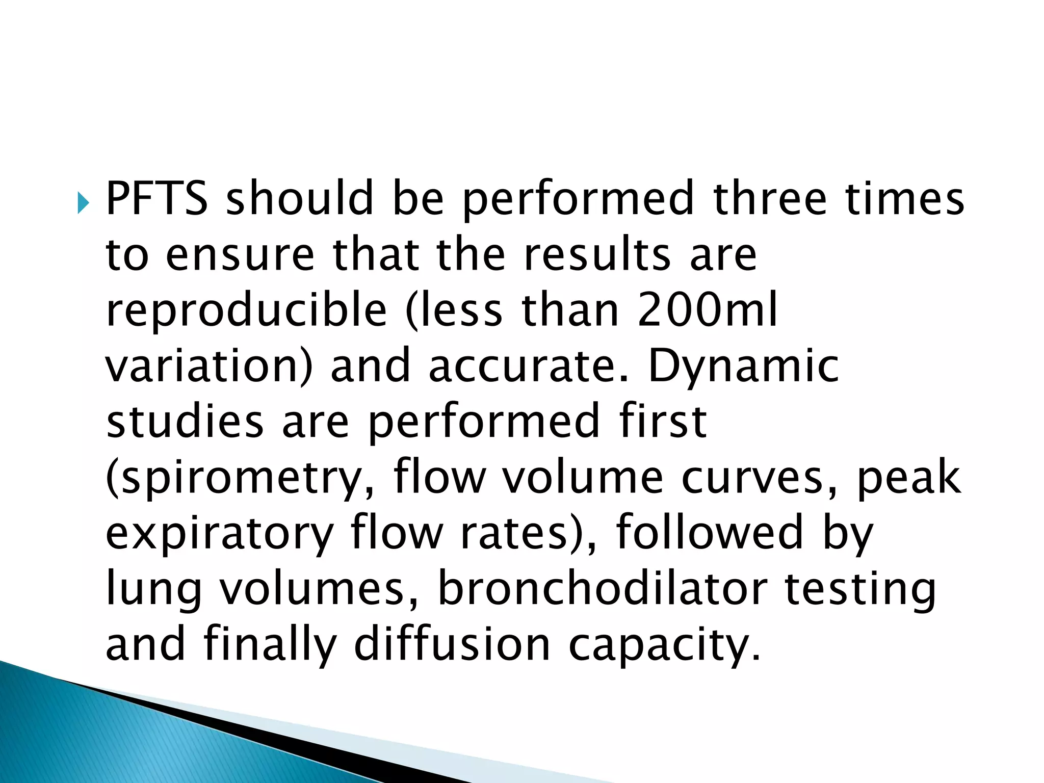 Pulmonary function tests | PDF