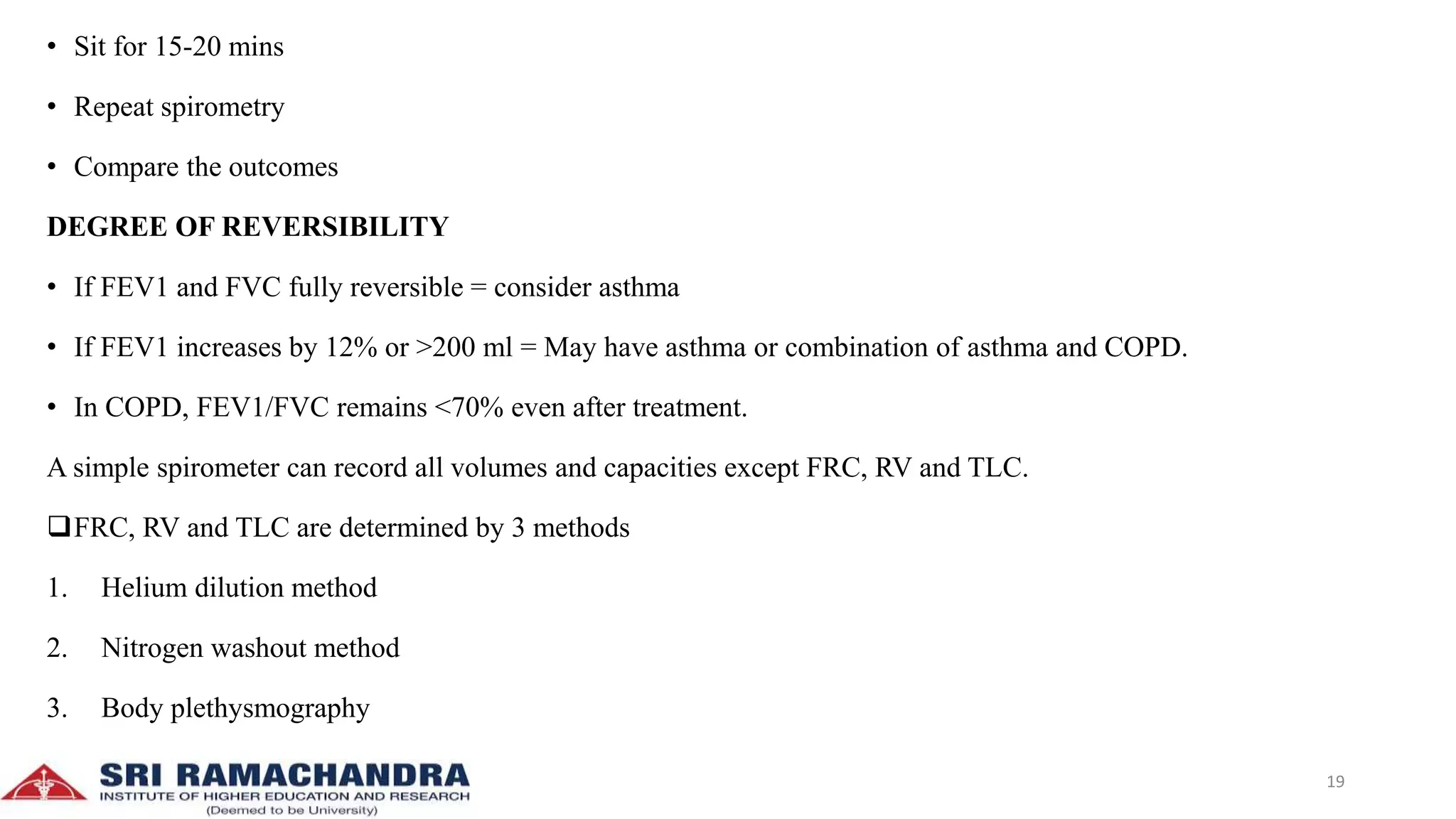 PULMONARY FUNCTION TESTS - LAB DATA INTERPRETATION | PPTX
