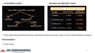 PULMONARY FUNCTION TESTS - LAB DATA INTERPRETATION | PPTX