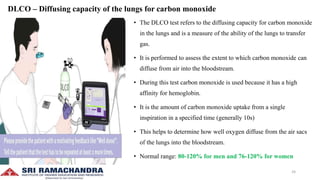 PULMONARY FUNCTION TESTS - LAB DATA INTERPRETATION | PPTX