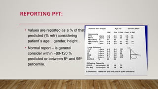 Pulmonary function tests.pptx respiratory physiology | PPTX