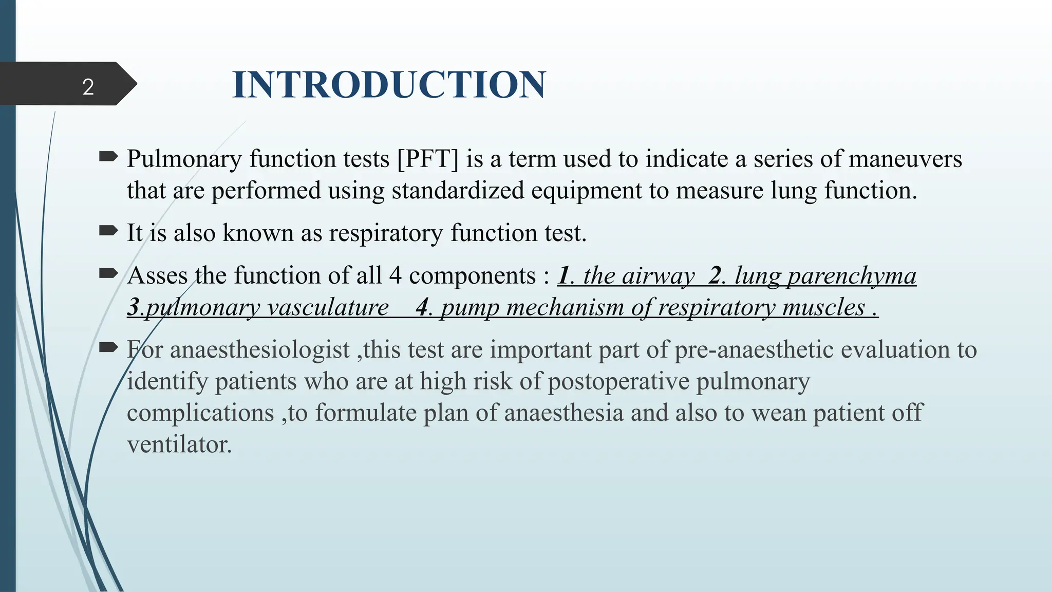 PULMONARY FUNCTION TESTS dr. madhuri.pptx