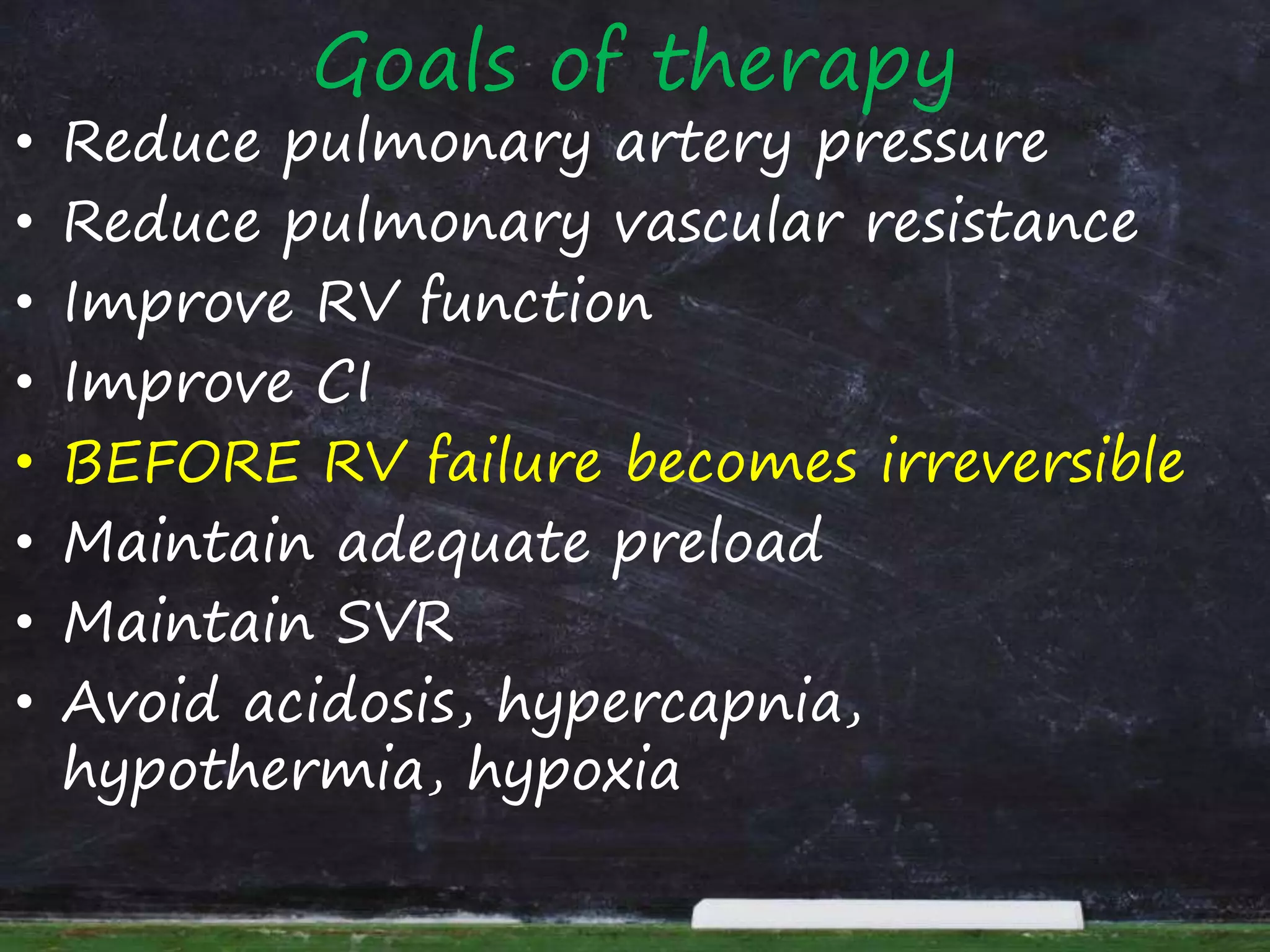 Pulmonary hypertension and its anesthetic management | PPTX