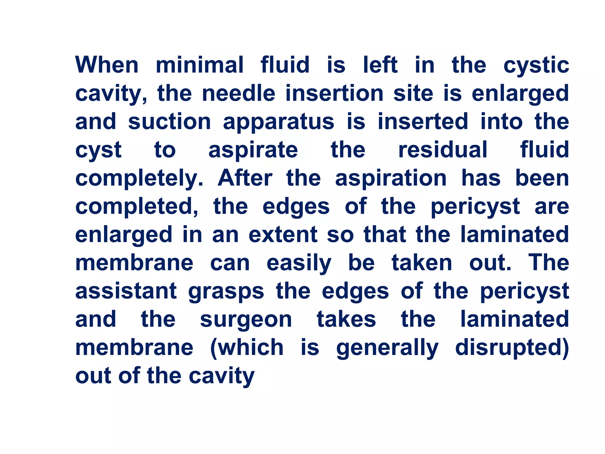 Pulmonary hydatid cysts | PPT