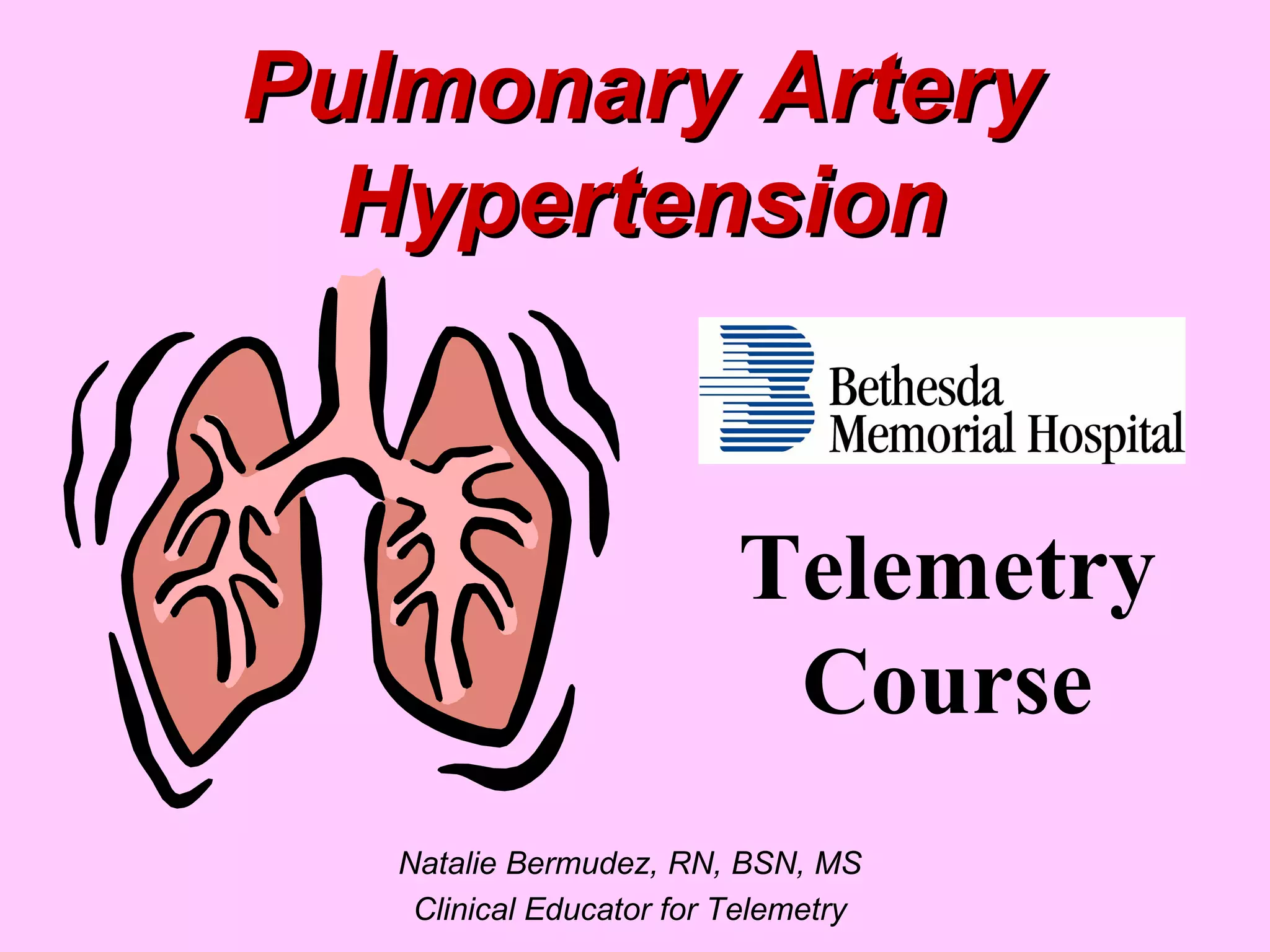 Pulmonary hypertension | PPT
