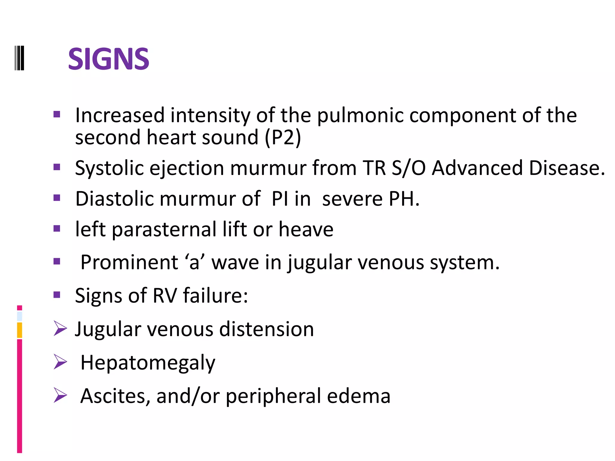 Pulmonary hypertension | PPTX