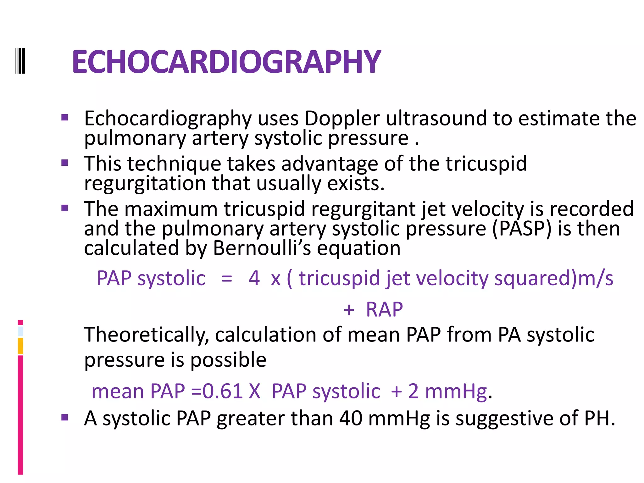 Pulmonary hypertension | PPTX