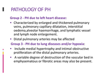 Pulmonary hypertension | PPTX