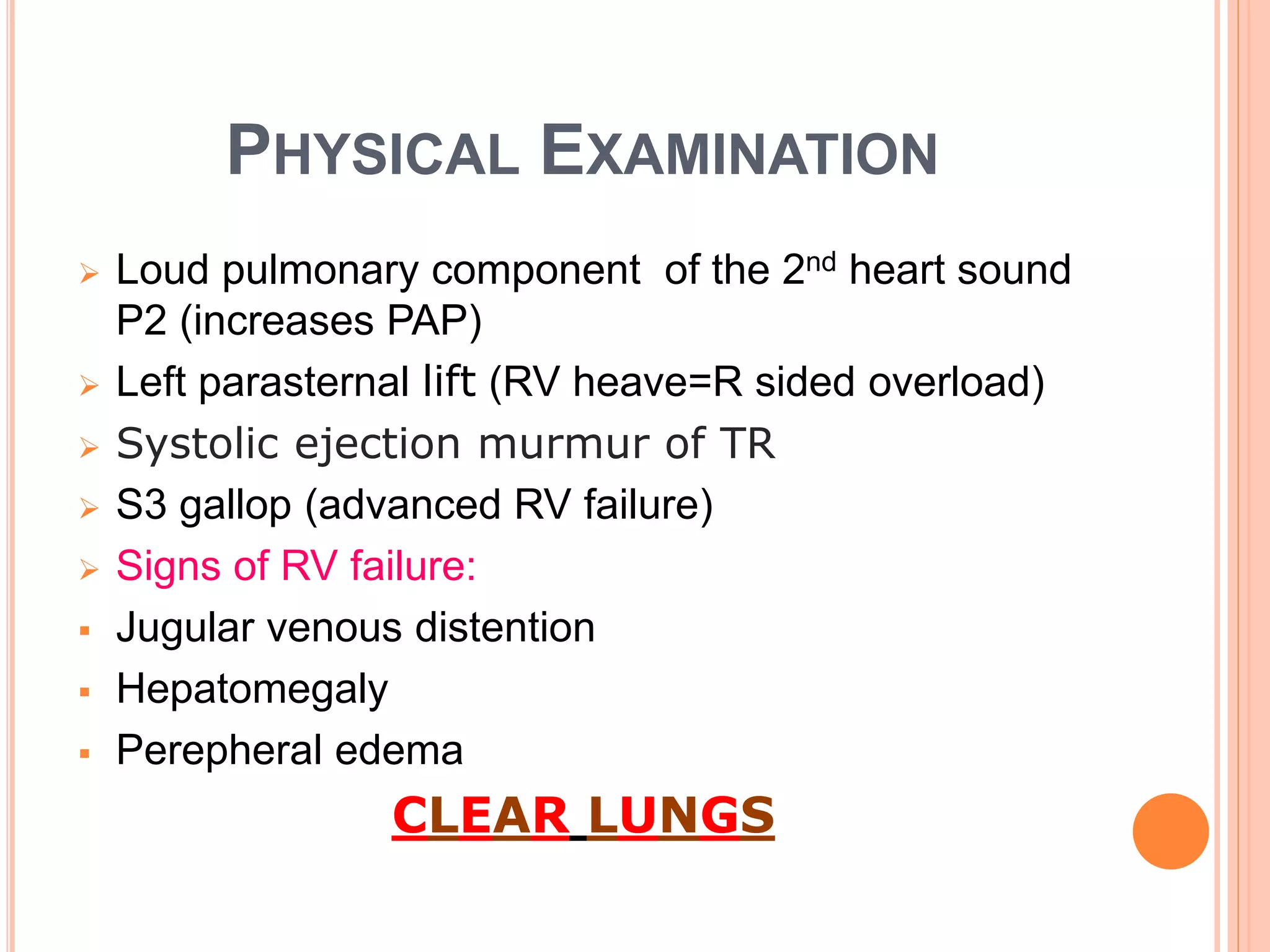 Pulmonary hypertension and anesthesia | PPTX