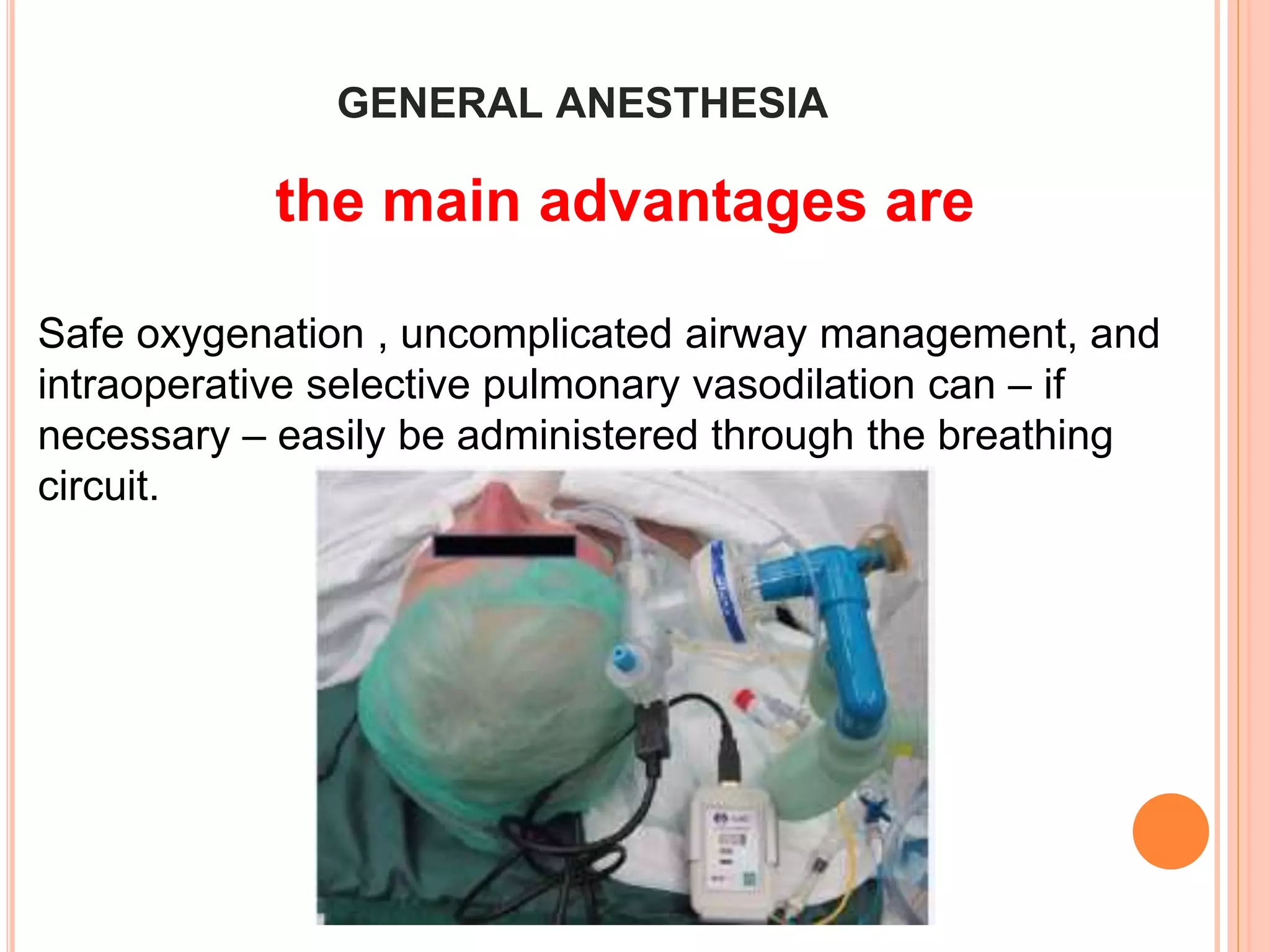 Pulmonary hypertension and anesthesia | PPTX