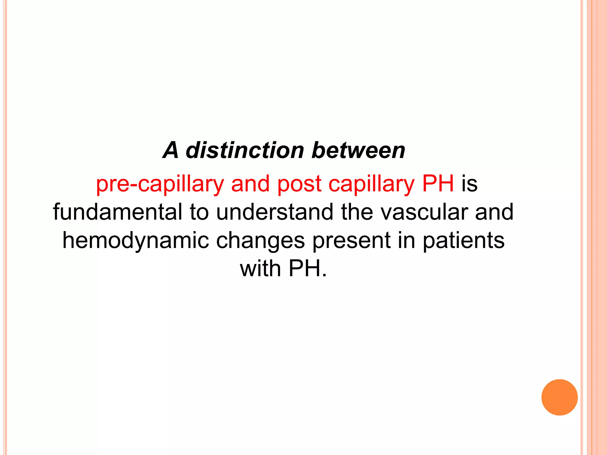 Pulmonary hypertension and anesthesia | PPTX