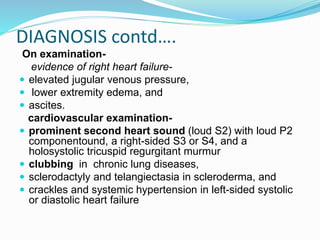 Pulmonary hypertension | PPTX
