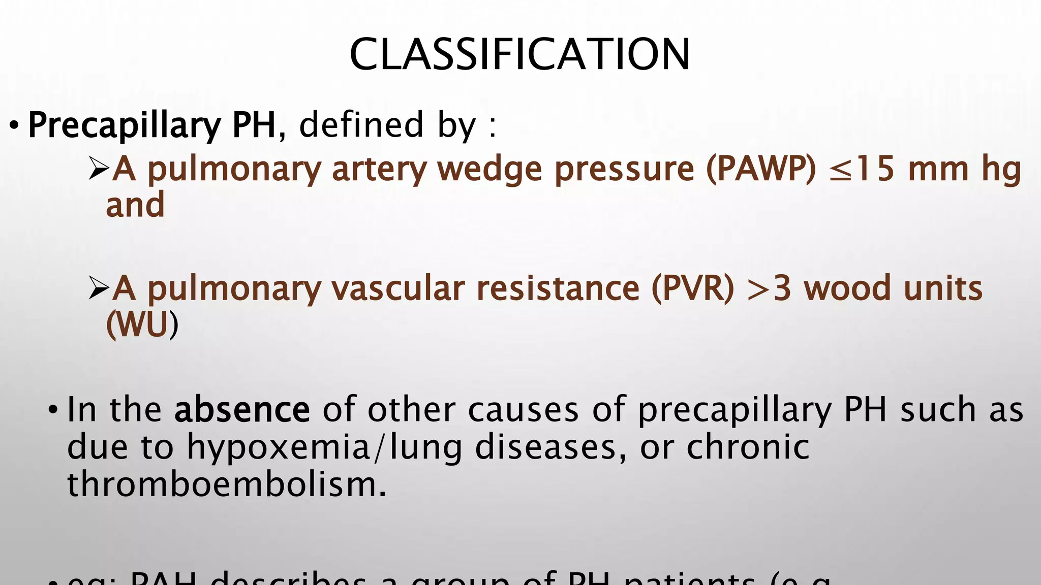 Pulmonary hypertension | PPTX