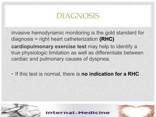 Pulmonary hypertension | PPTX