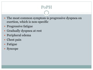 Pulmonary hypertension | PPT