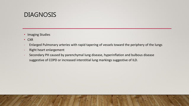 Pulmonary hypertension | PPT