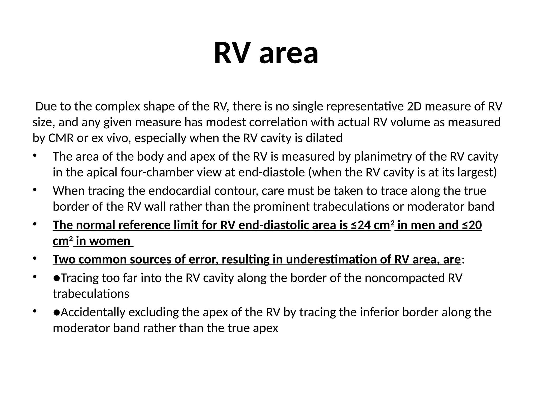 echocardiographic evaluation of right heart | PPTX