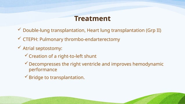 Approach to Pulmonary Hypertension Diagnosis & Management | PPT