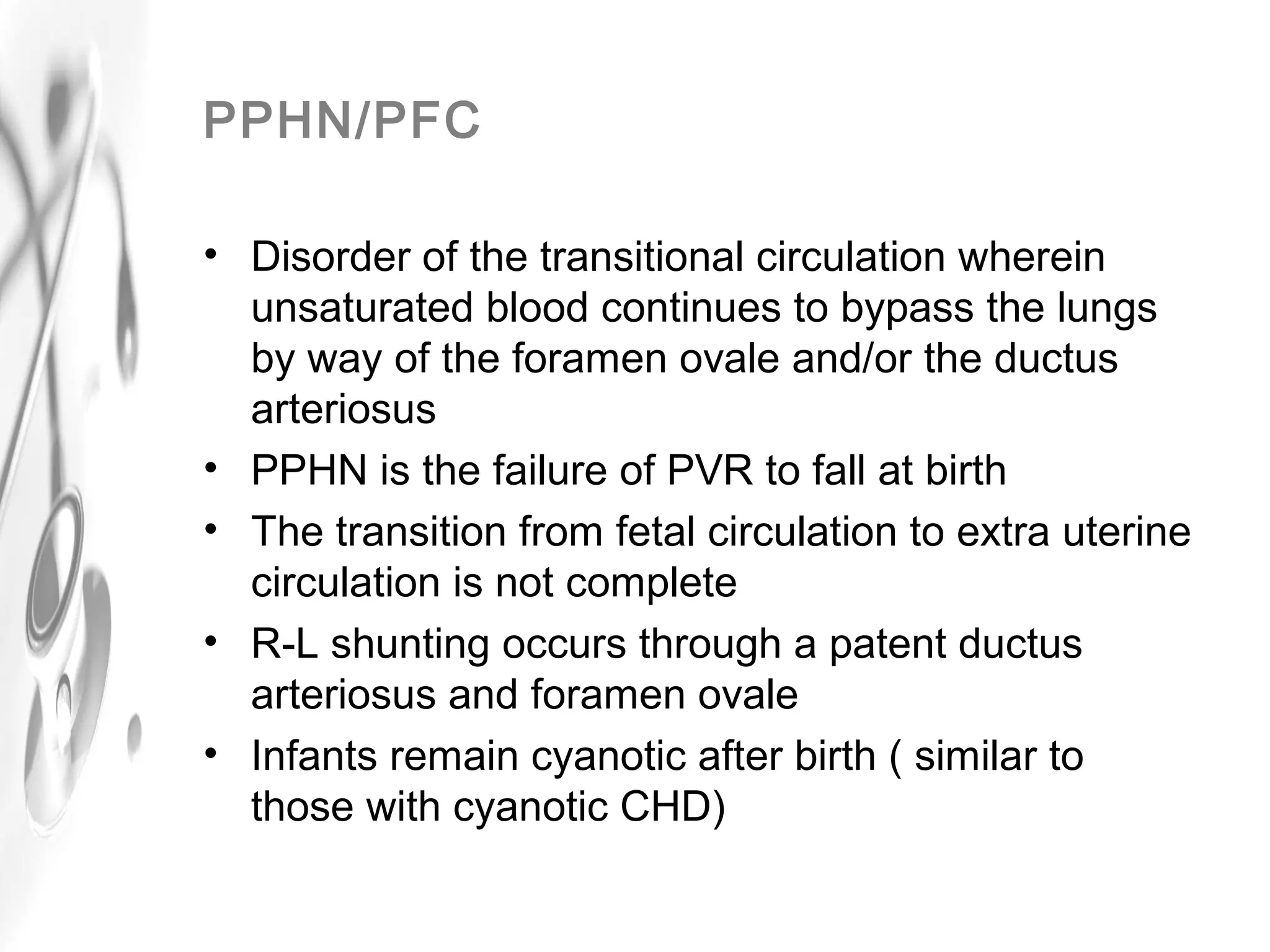 Pulmonary Hypertension of the Newborn - all you need to know | PPT