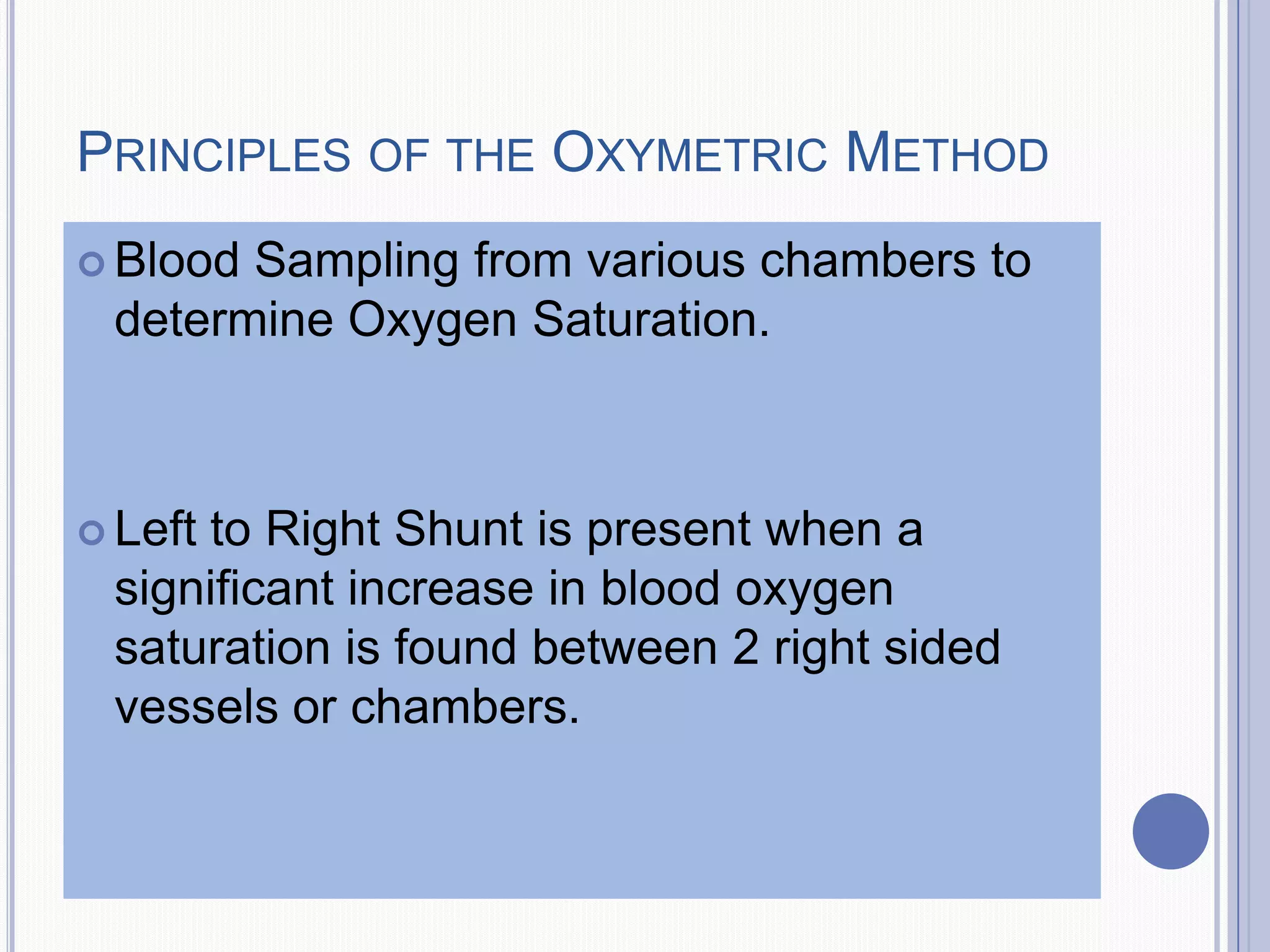 Pulmonary hypertension with cardiac shunt determination | PPTX