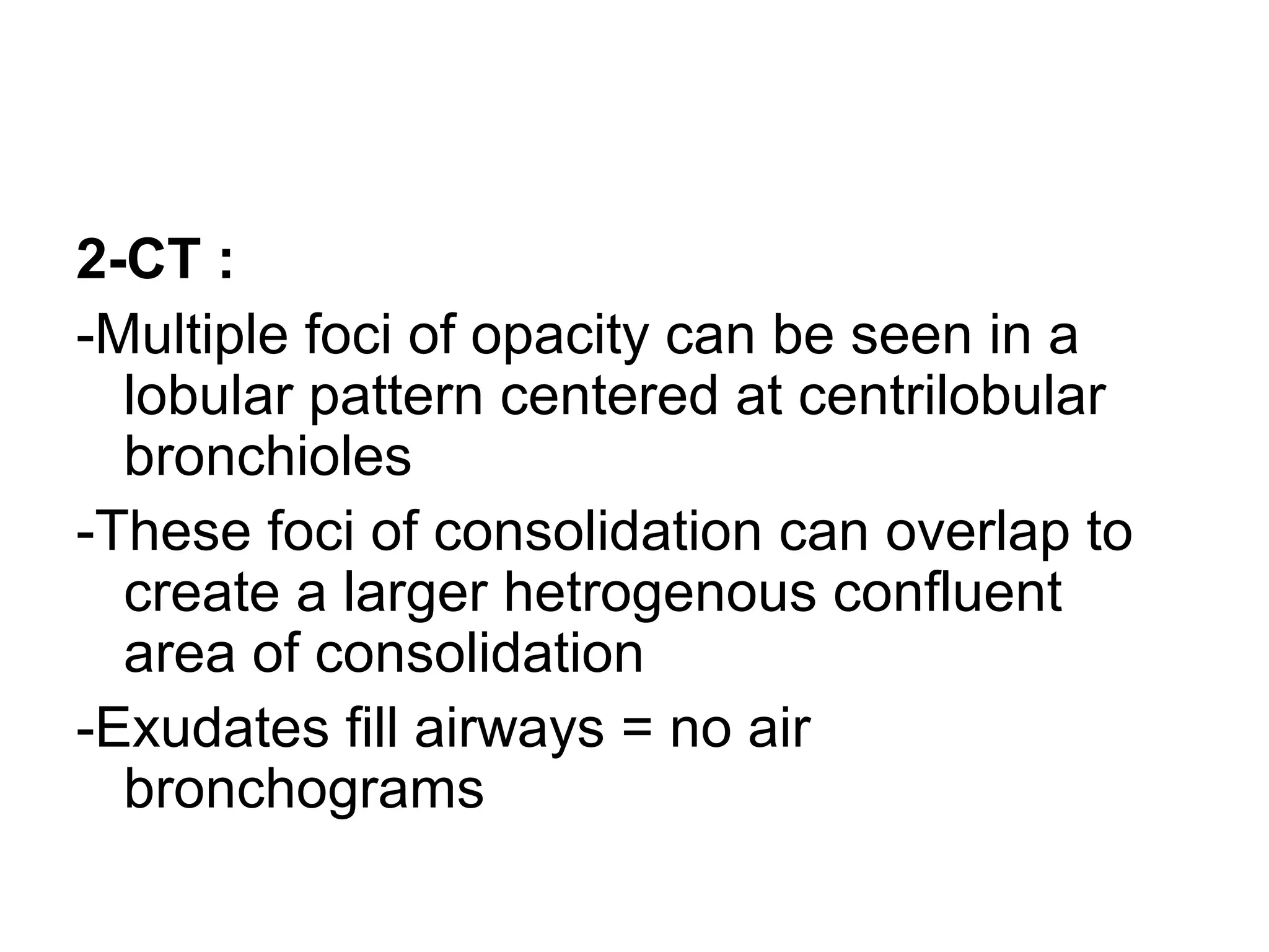 Diagnostic Imaging of Pulmonary infections | PPT