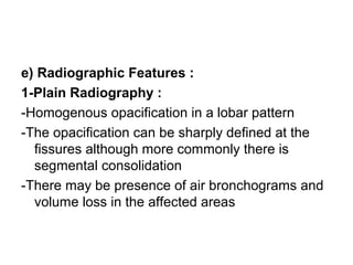 Diagnostic Imaging of Pulmonary infections | PPT