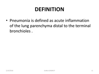 Pulmonary infections | PPTX | Lung and Respiratory Health | Diseases ...