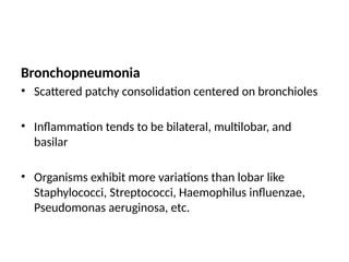 Pulmonary infections of lung disease pptx | PPTX