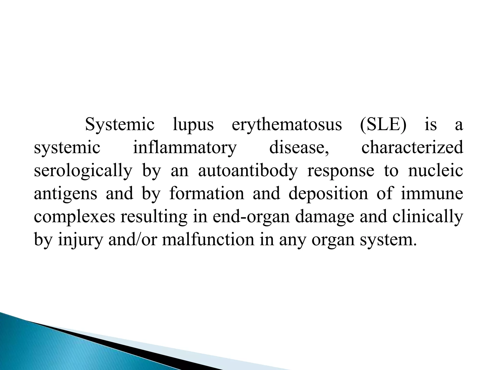 Pulmonary manifestation of systemic lupus | PPTX