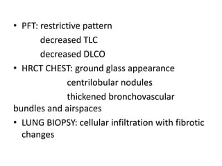 Pulmonary manifestations of lupus | PPTX