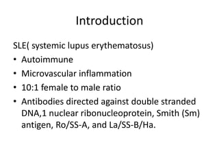 Pulmonary manifestations of lupus | PPTX