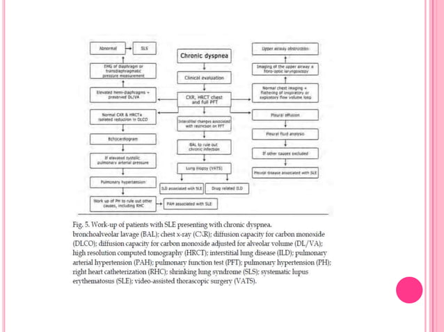 Pulmonary manifestations of systemic lupus erythematosis | PPTX