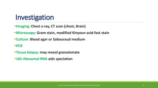 Pulmonary Nocardiosis.pptx