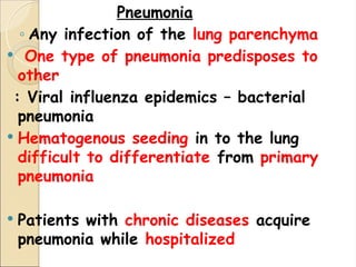 Pulmonary Pathology anatomy pneumonia lung ca | PPT