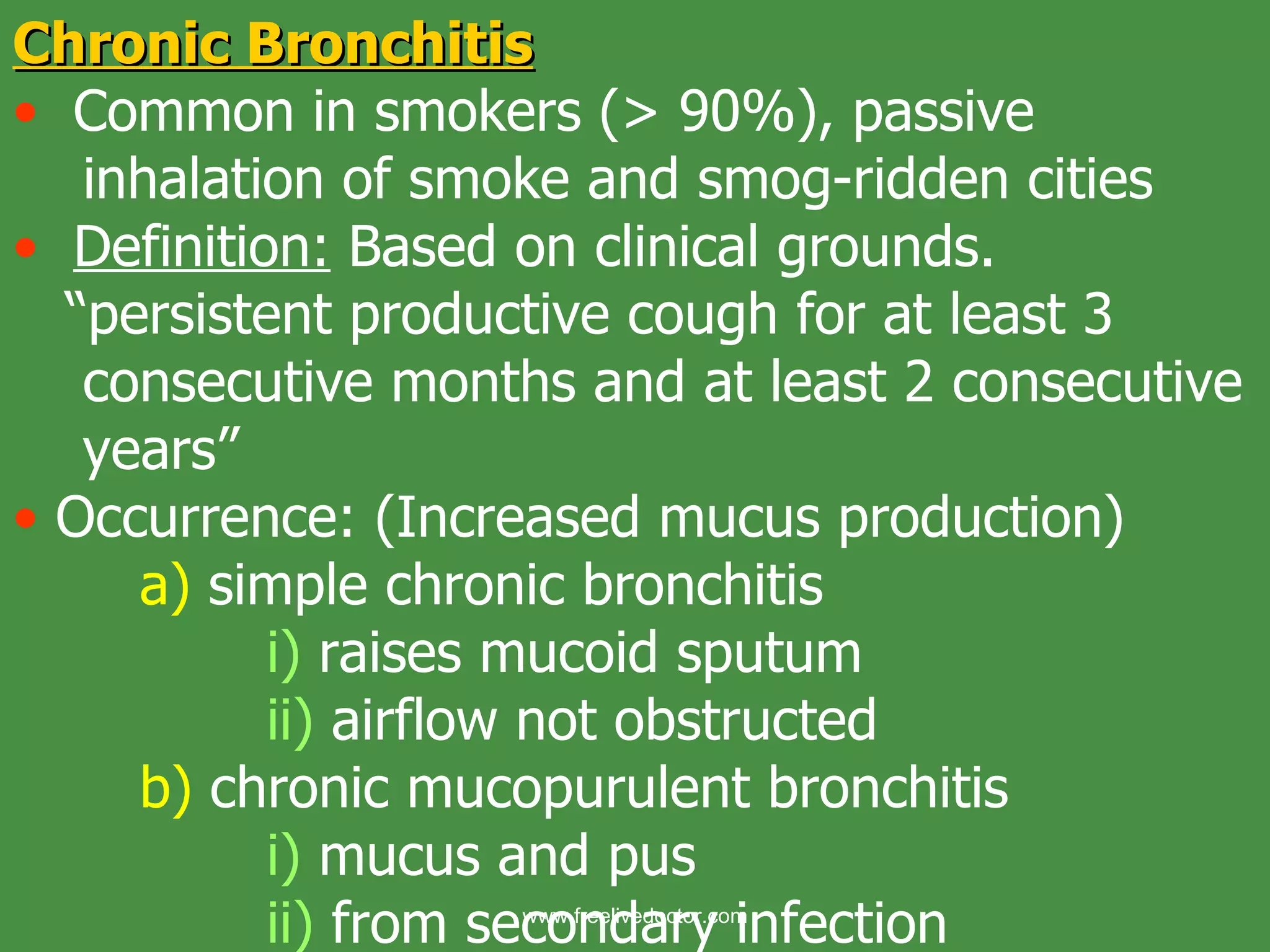 Pulmonary pathology copd | PPT