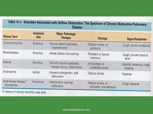 Pulmonary pathology copd | PPT