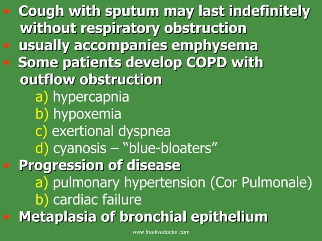 Pulmonary pathology copd | PPT