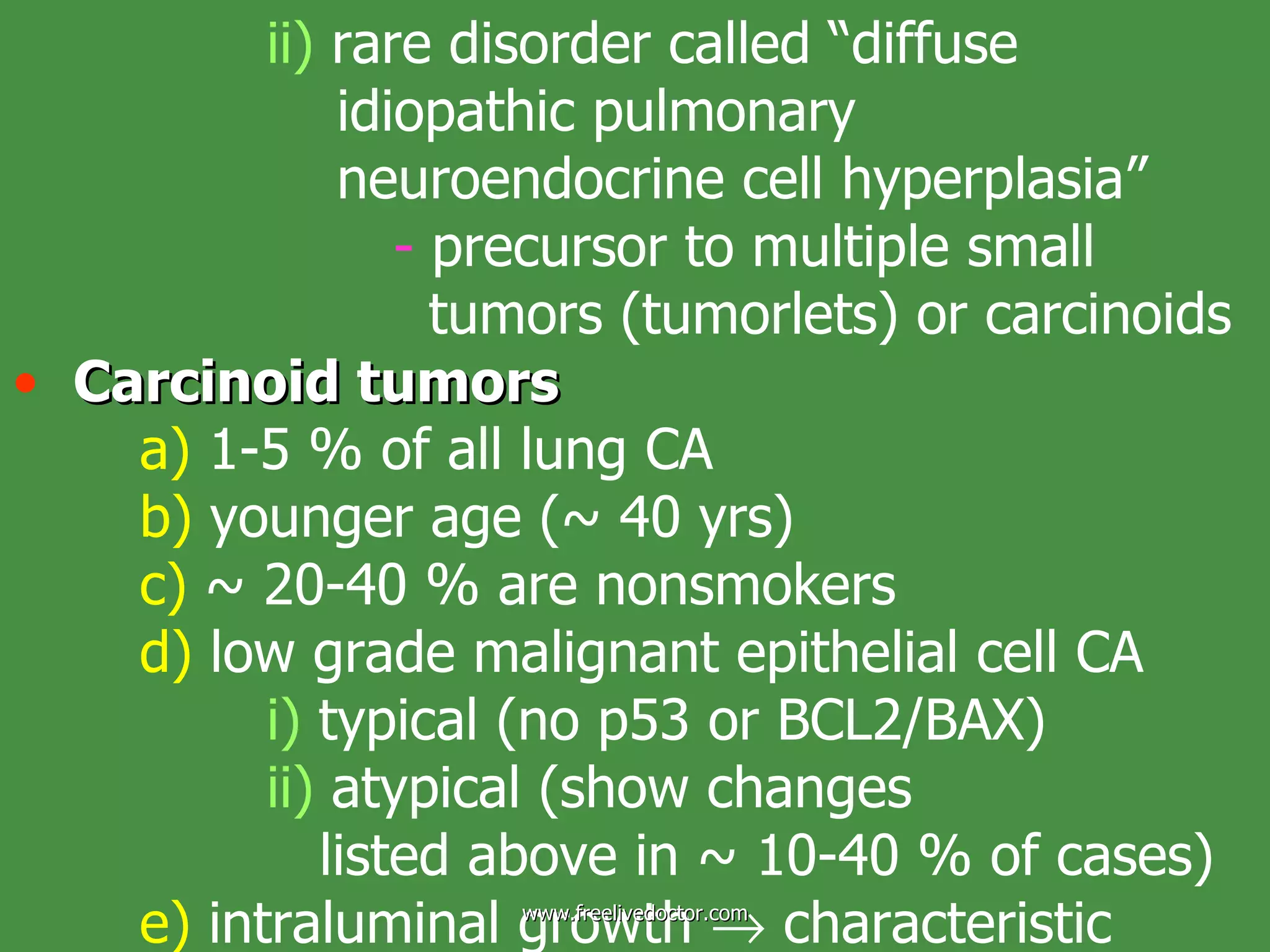 Pulmonary pathology tumor pleura | PPT